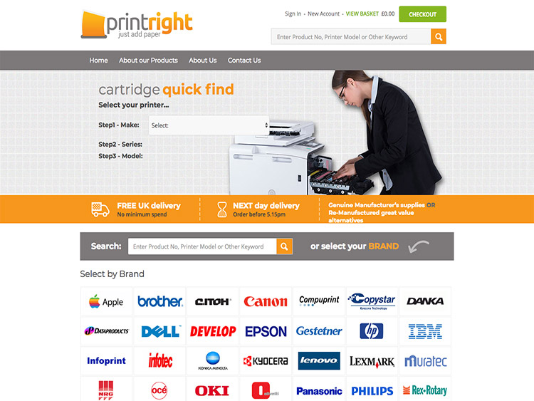 Bluepark Online Shop Customer Examples - Bluepark.co.uk