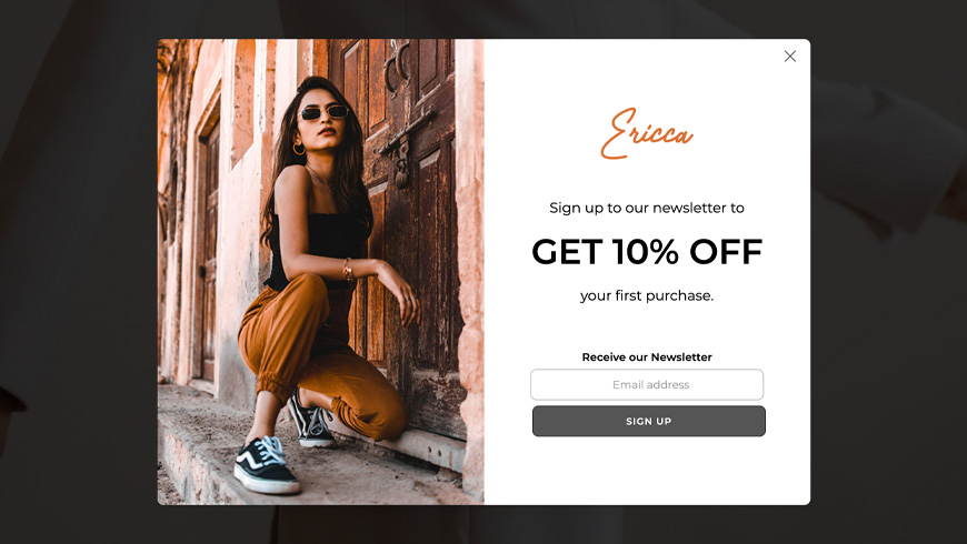 How to create and design popups - Bluepark.co.uk