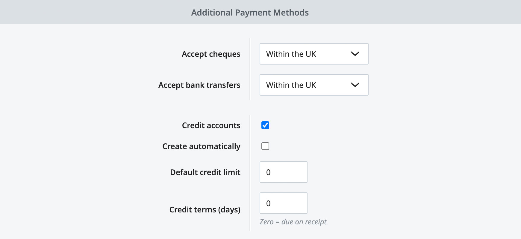 How to accept payments - Bluepark.co.uk