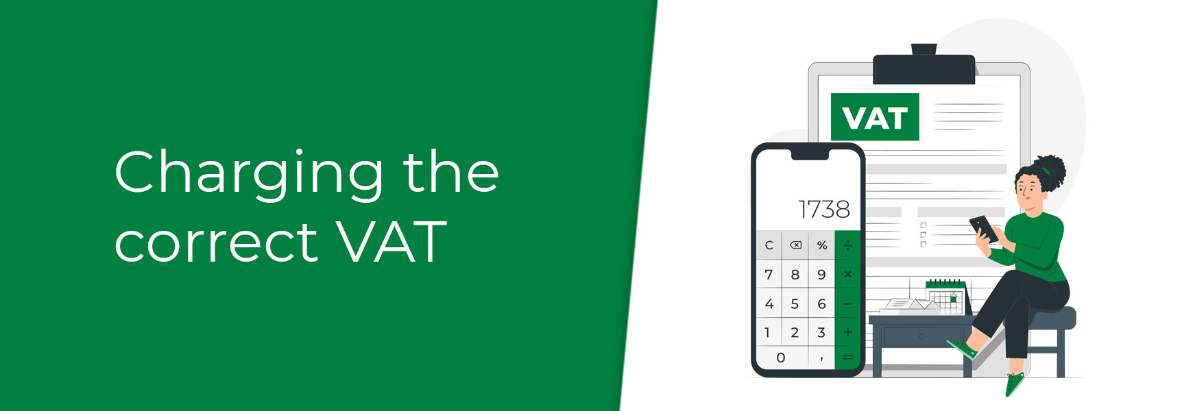 Charging the correct VAT - Bluepark.co.uk