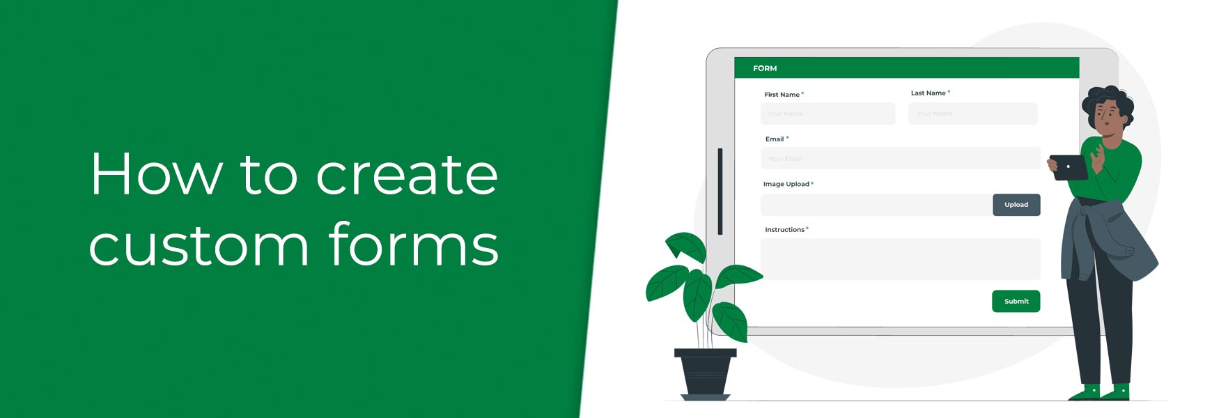 Create custom forms for your online store - Bluepark.co.uk