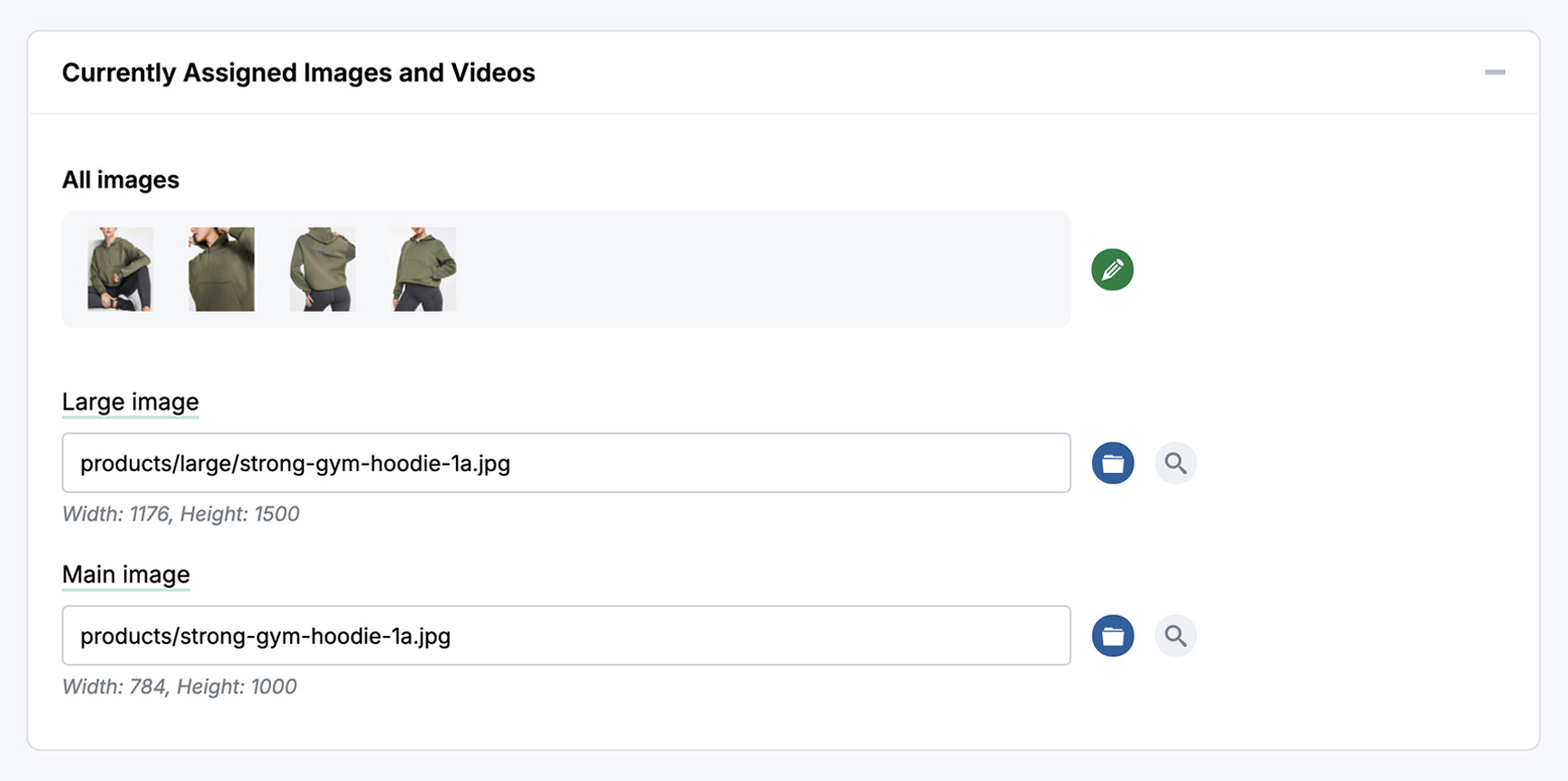 How to add product images and videos - Bluepark.co.uk