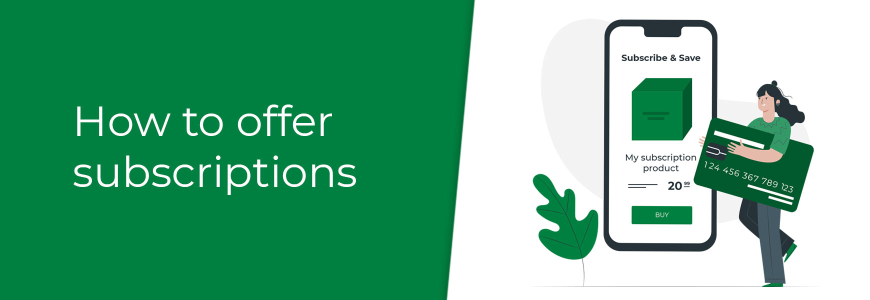 Offer subscriptions on your online shop - Bluepark.co.uk