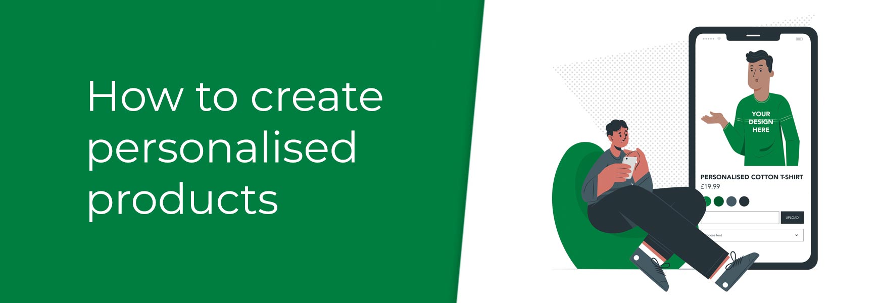 How to create personalised products - Bluepark.co.uk