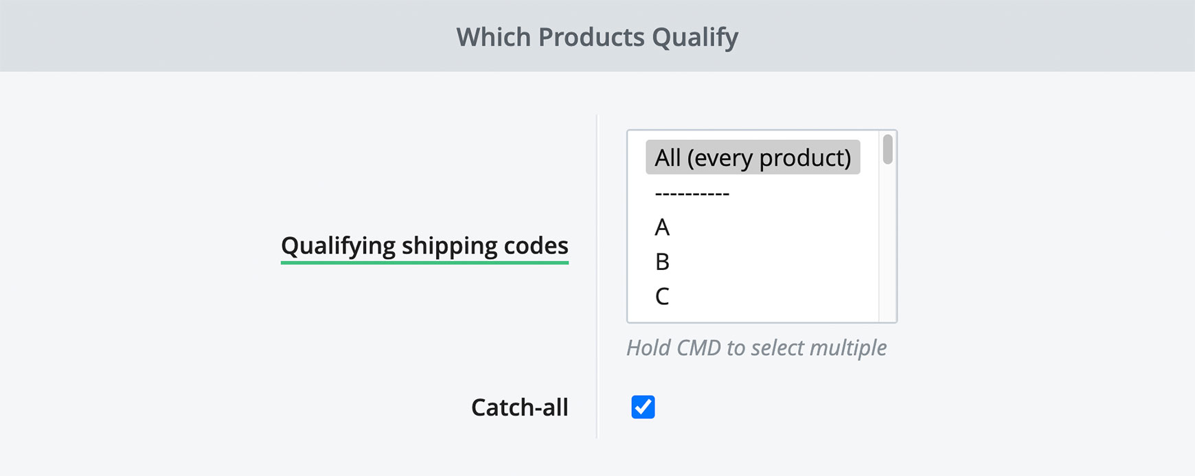 How to set up common shipping methods - Bluepark.co.uk