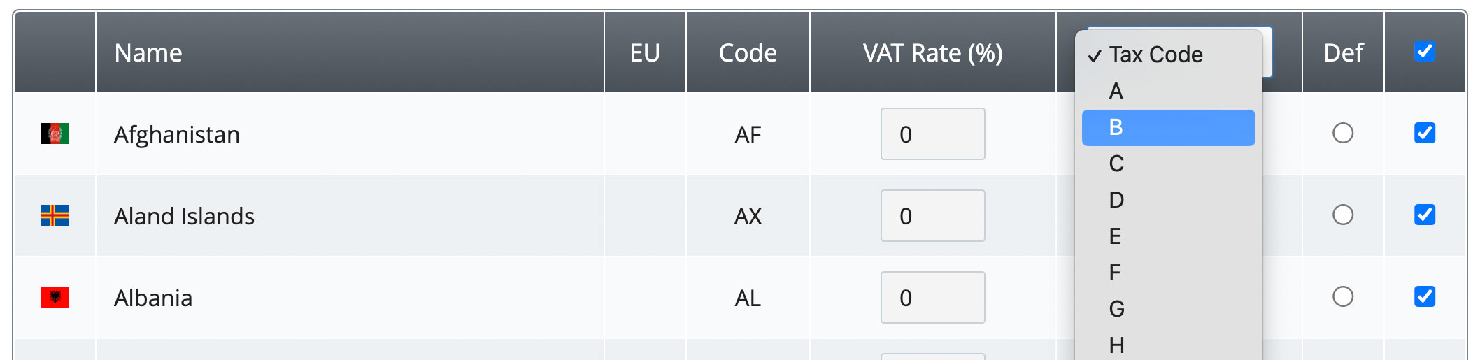 Charging the correct VAT - Bluepark.co.uk