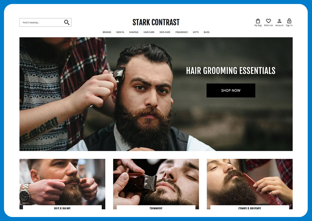 Design Your Online Shop With Our Free Templates - Bluepark.co.uk